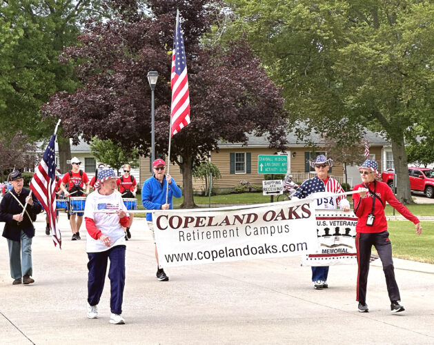 Copeland Oaks residents honor Flag Day | News, Sports, Jobs - Salem News